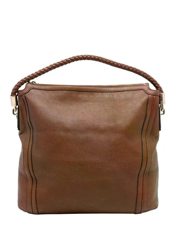 Gucci Large Calfskin Bella Shoulder Bag - Brown