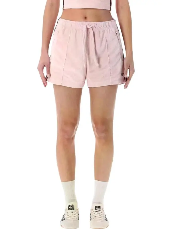 Adidas Firebird Drawstring Shorts - Pink