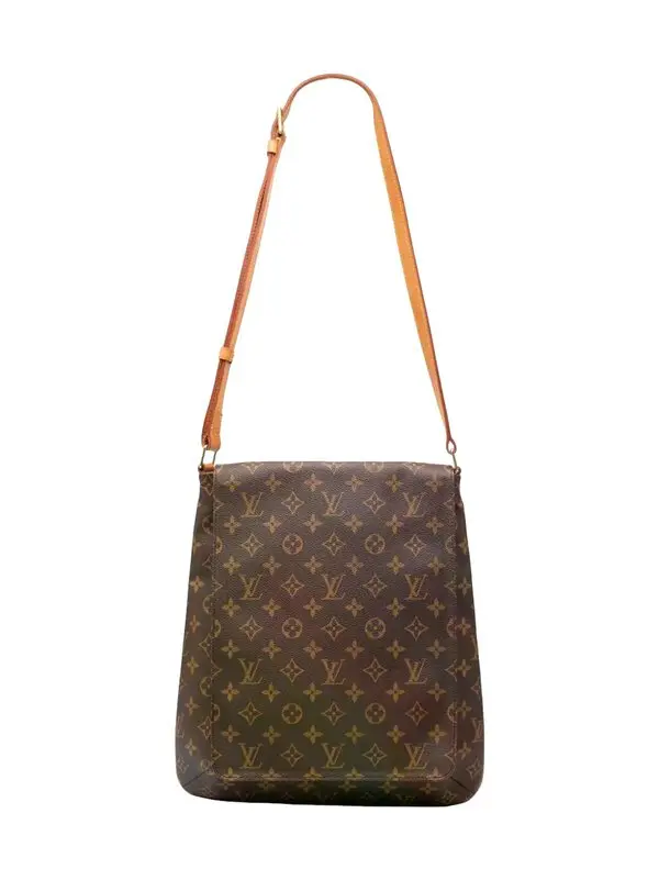LOUIS VUITTON 2001 Monogram Musette Salsa - Brown