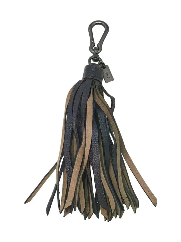 COACH Tassels Keychain - Blue