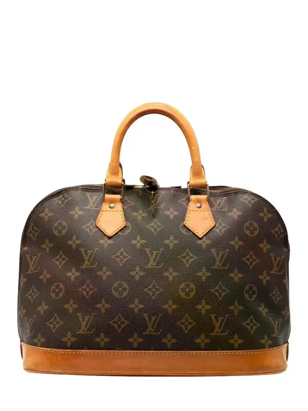 LOUIS VUITTON 1993 Monogram Alma Pm Handbag - Brown