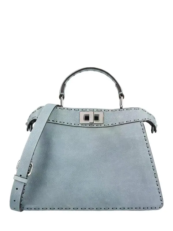 Fendi Small Peekaboo Iseeu Top-handle Tote Bag - Blue