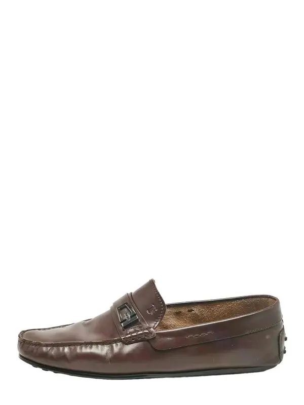 TOD'S Leather Loafers - Brown