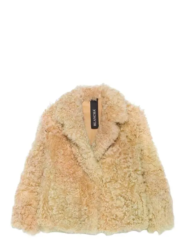 BLANCHA Shearling Jacket - Brown