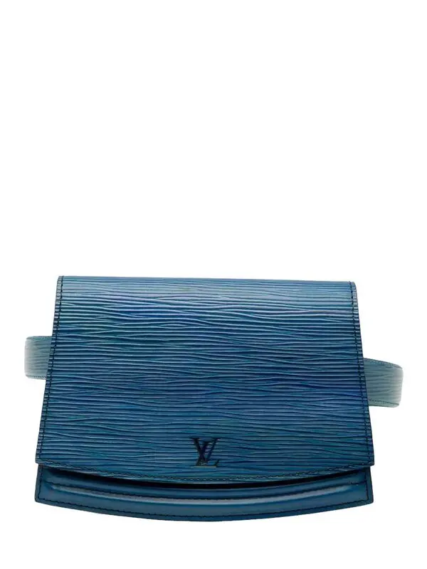 LOUIS VUITTON 1991 Epi Tilsitt Belt Bag - Blue