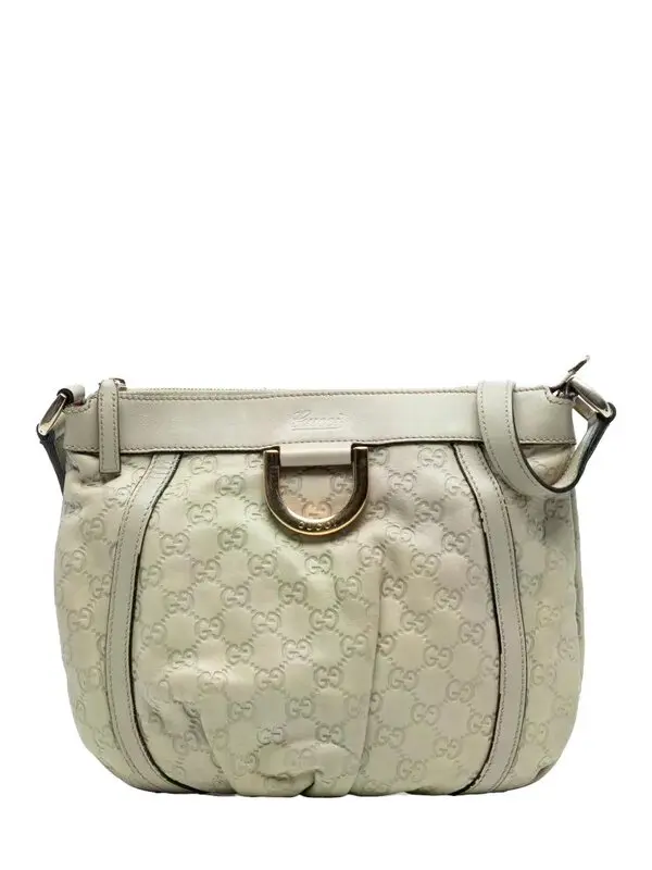 Gucci Abbey D-ring Crossbody Bag - White