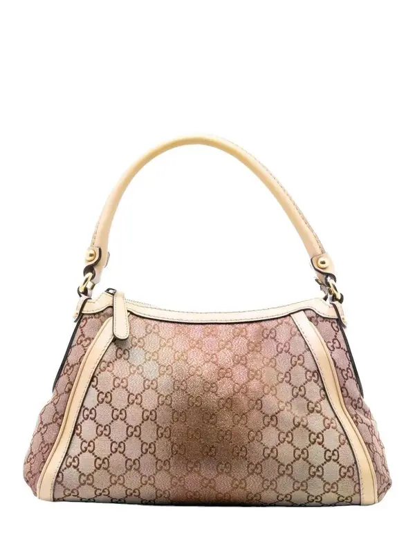 Gucci Gg Lurex Scarlett Handbag - Brown