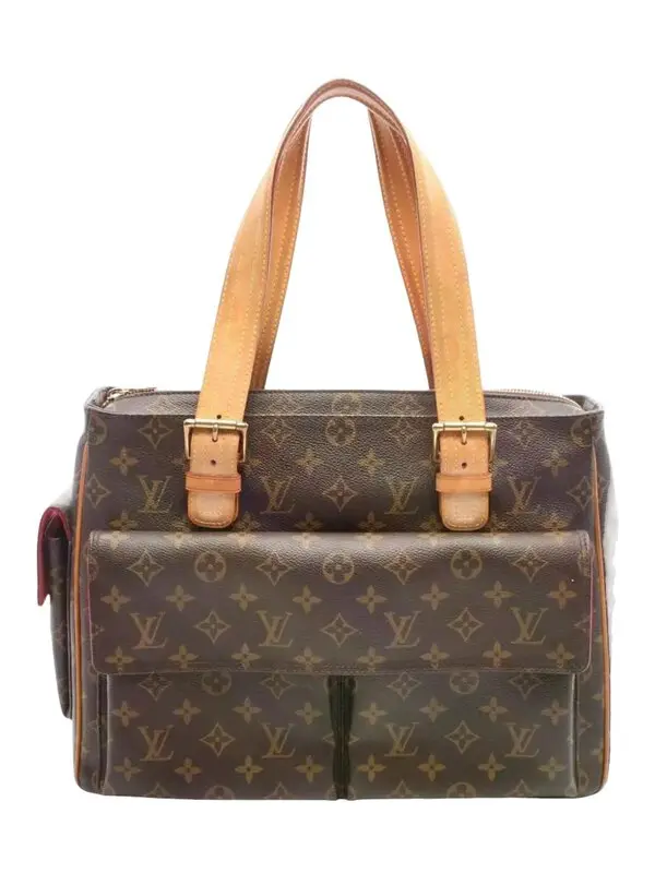 LOUIS VUITTON 2005 Monogram Multipli Cite Handbag - Brown