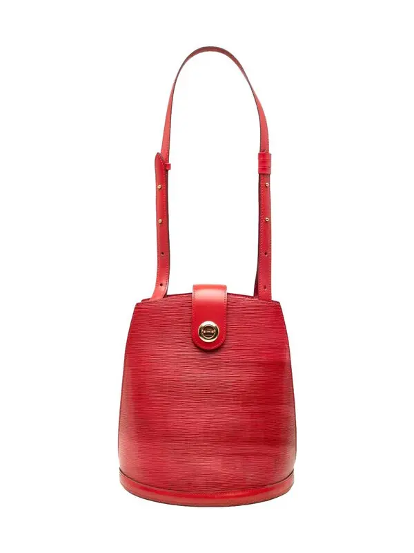 LOUIS VUITTON 1995 Epi Cluny Shoulder Bag - Red