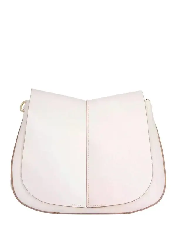 GIANNI CHIARINI Curved Panelled Shoulder Bag - Neutrals
