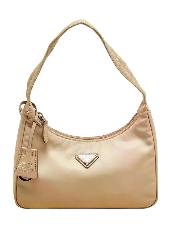 Prada Re-edition 2000 Shoulder Bag - Neutrals