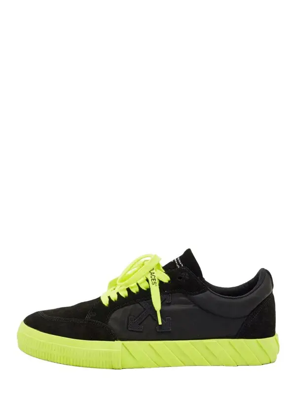 Off-White Arrow-motif Vulc Sneakers - Black
