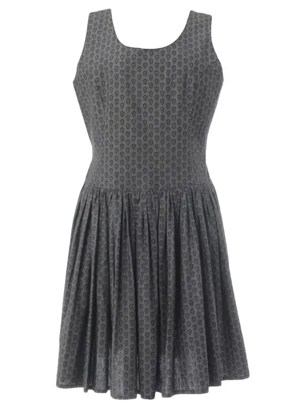 SOULEIADO Printed Mini Dress - Grey