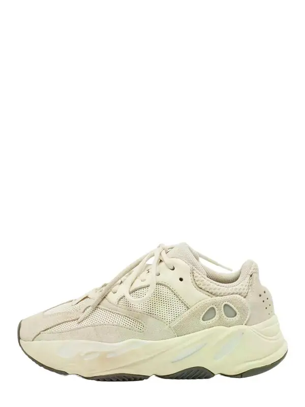 Yeezy 700 Leather, Mesh, And Suede Sneakers - Neutrals