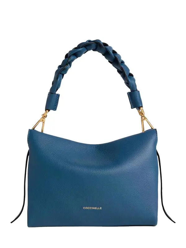 COCCINELLE Boheme Braided-strap Shoulder Bag - Blue