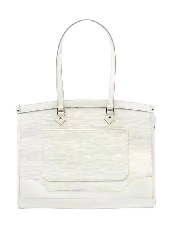 LOUIS VUITTON 2008 Epi Madeleine Gm Shoulder Bag - White