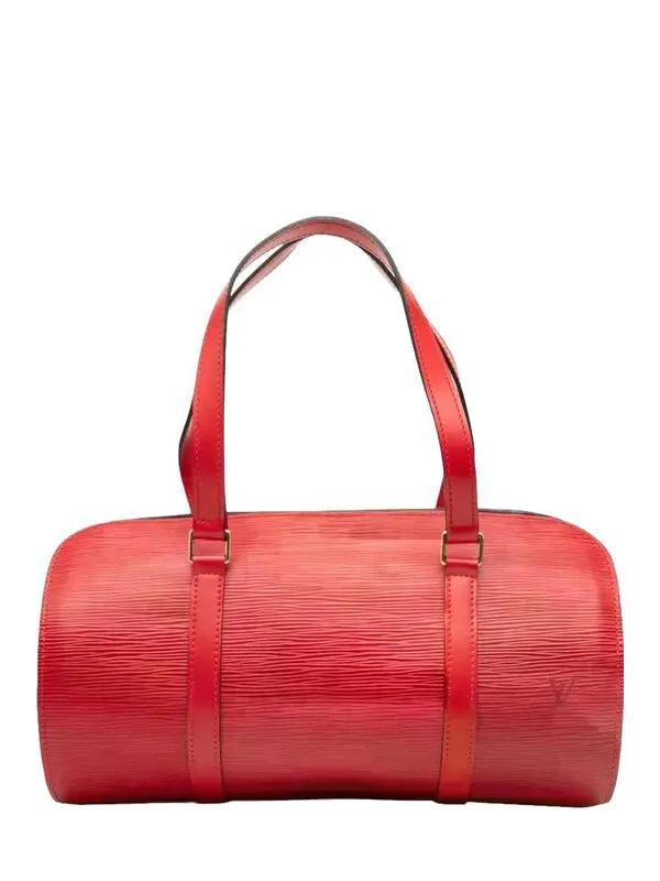 LOUIS VUITTON 1997 Epi Soufflot Handbag - Red