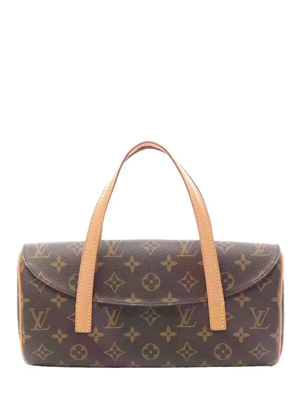 LOUIS VUITTON 2002 Monogram Sonatine Handbag - Brown