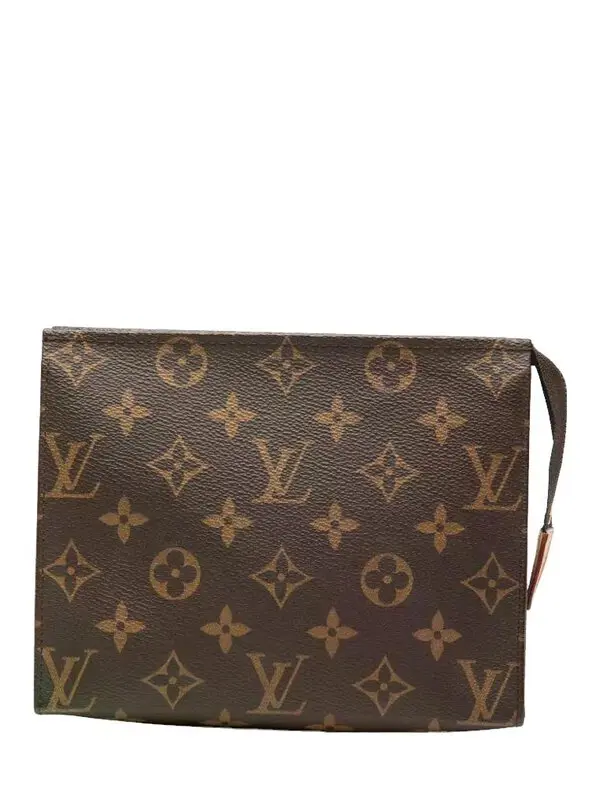 LOUIS VUITTON 2020 Monogram Toiletry 19 Pouch - Brown