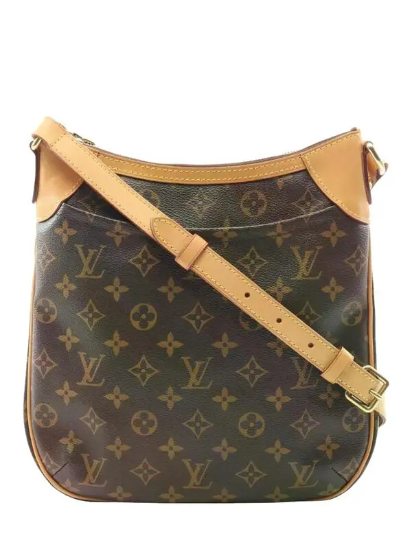 LOUIS VUITTON Monogram Odeon Pm Crossbody Bag - Brown