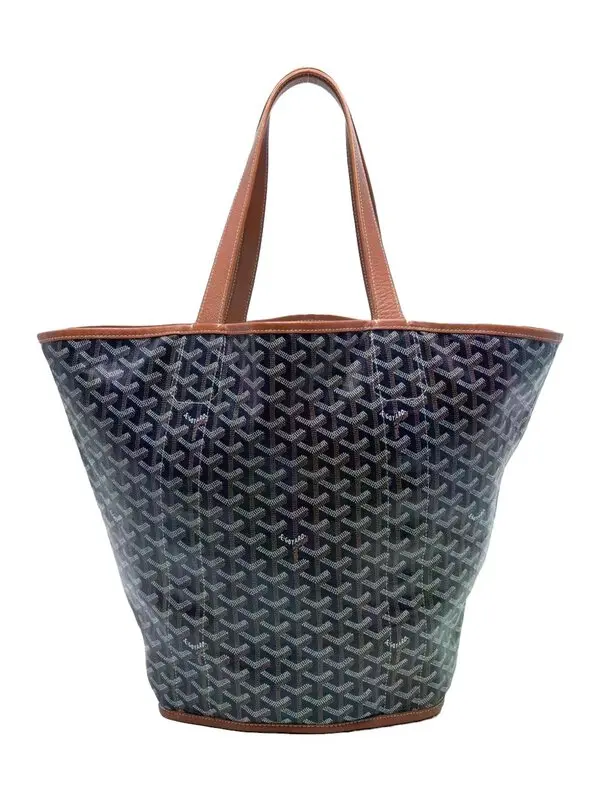 Goyard 2017 Reversible Belharra Tote Bag - Blue