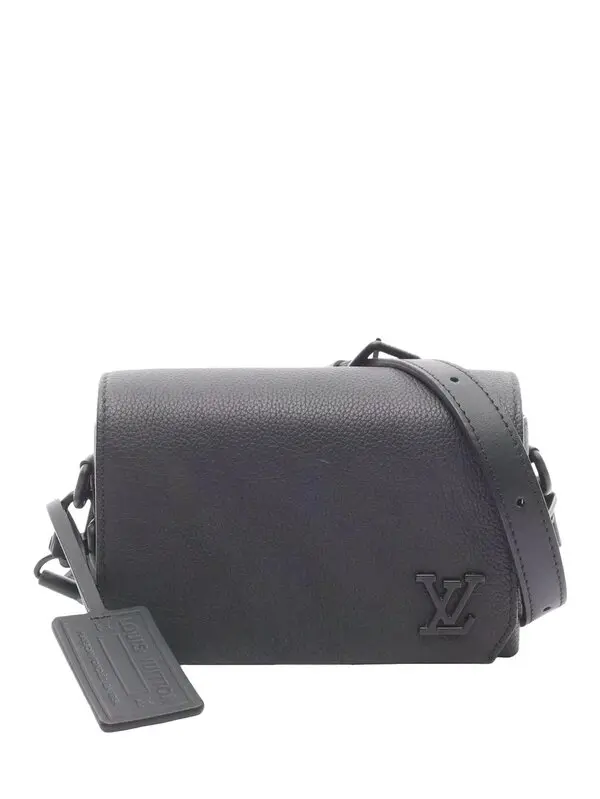 LOUIS VUITTON Aerogram Fastline Wearable Wallet Crossbody Bag - Black