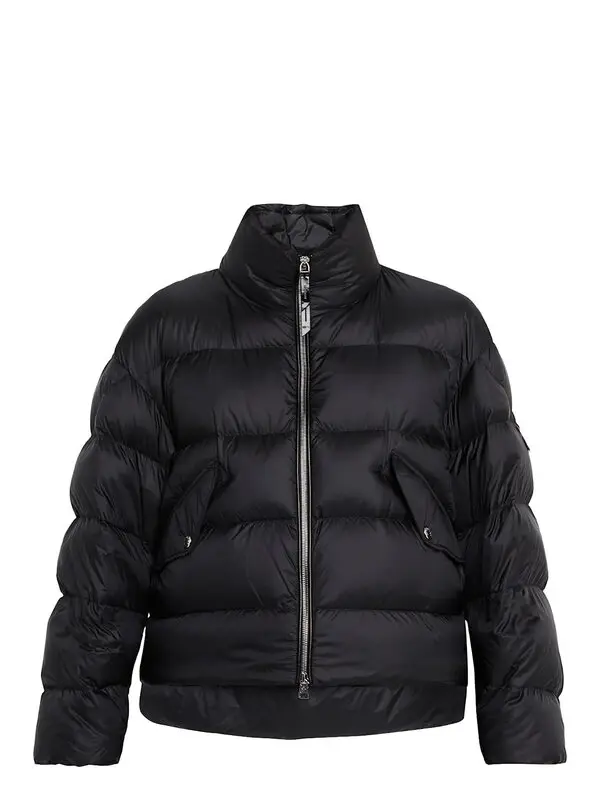 Moncler X Ee72 Edward Enninful Blas Short Down Jacket - Black