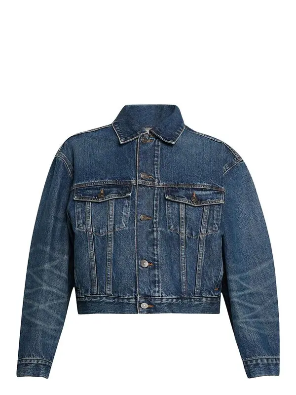 FRAME The Curve Denim Jacket - Formula