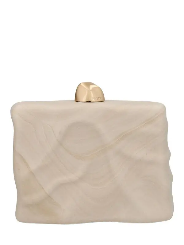 Cult Gaia Flyn Clutch - Ivory