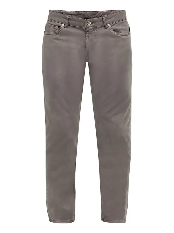 Peter Millar Wayfare 5-pocket Stretch Denim Pants - Dark Gray