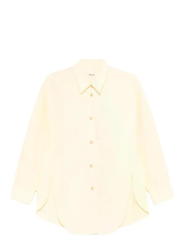 Khaite Goya Shirt - Yellow