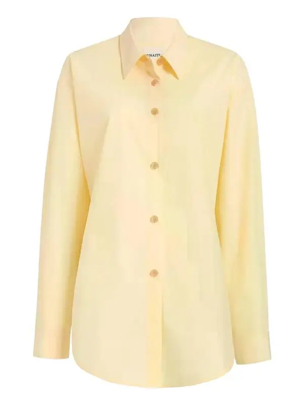 Khaite Goya Shirt - Yellow
