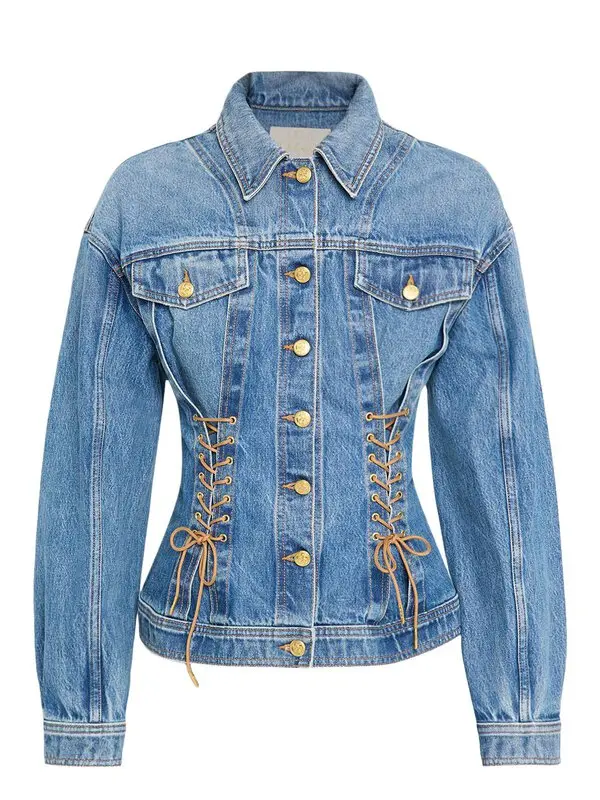 Ulla Johnson Naomi Denim Jacket - Danube
