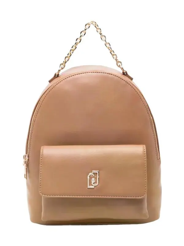 Liu Jo Logo-plaque Backpack - Brown
