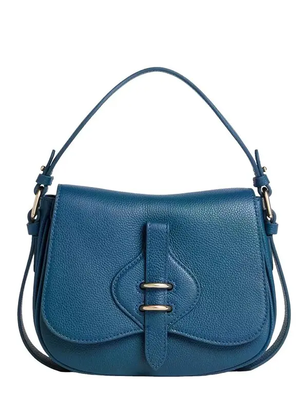 COCCINELLE Mavery Buckle Shoulder Bag - Blue