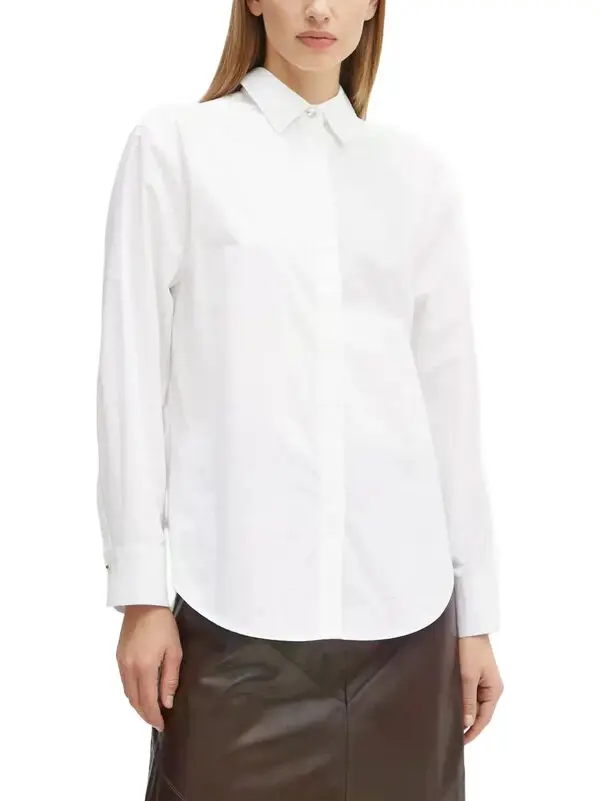 MARCIANO Embellished Button Shirt - White