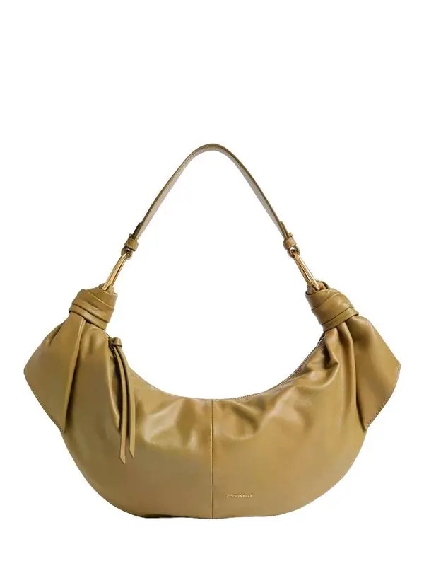 COCCINELLE Medium Furoshiki Shoulder Bag - Green