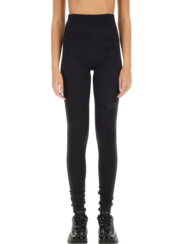 MM6 MAISON MARGIELA X SALOMON Leggings With Logo - Black