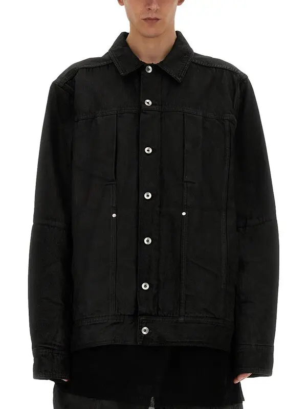 Rick Owens Denim Jacket - Black