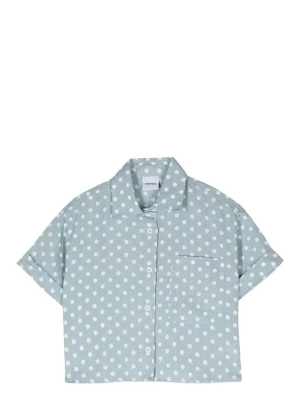 Aspesi Short Sleeve Shirt - Green