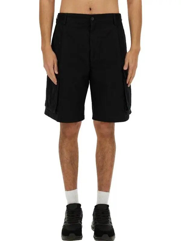 Dsquared2 Bermuda Cargo Shorts - Black
