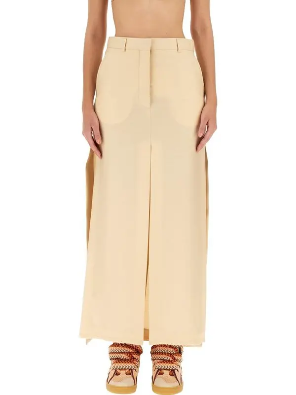 LANVIN Tailored Skirt - Beige