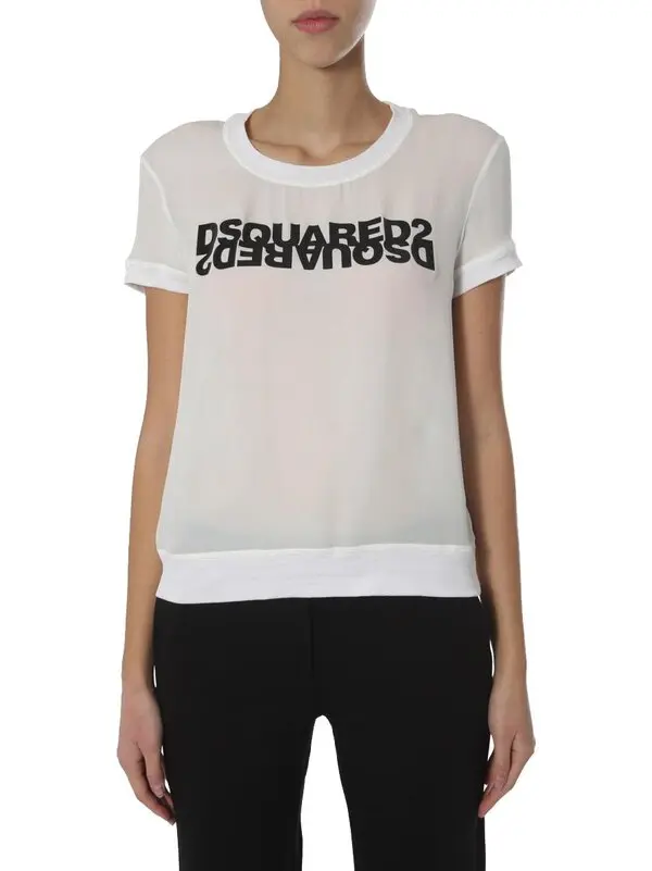 Dsquared2 Round Neck T-shirt - White
