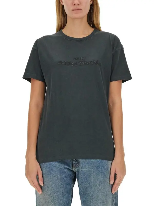 MAISON MARGIELA Logo T-shirt - Black