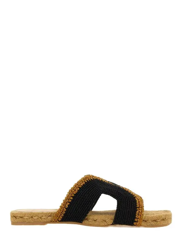 CastaÑer Rayon Sandal - Black