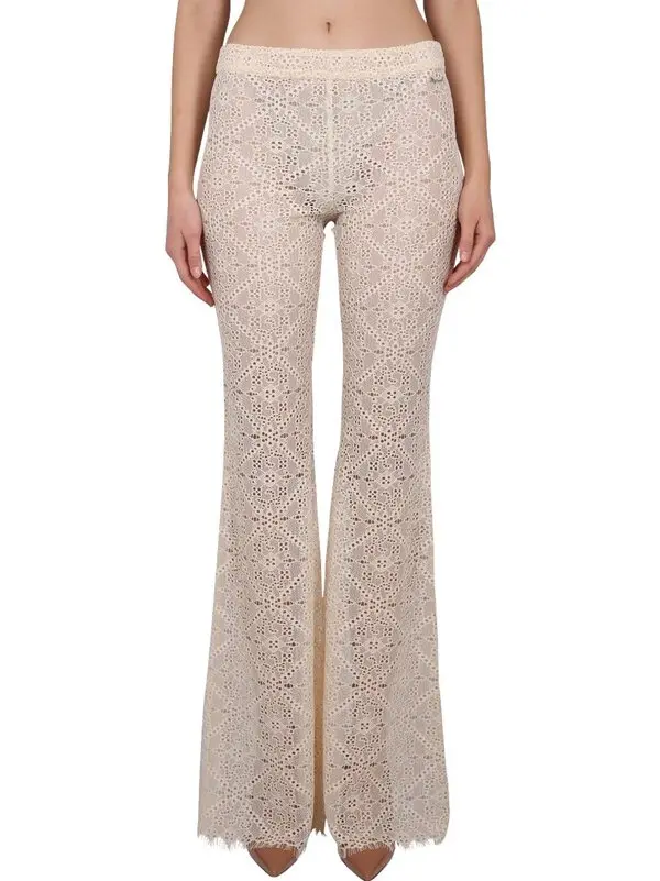 Dsquared2 Embroidered Pants - Powder