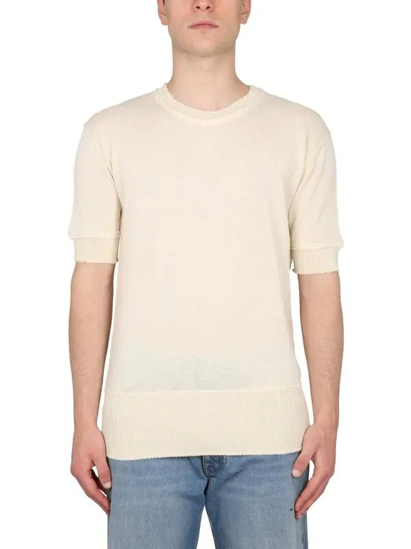 MAISON MARGIELA Wool Blend Sweater - White