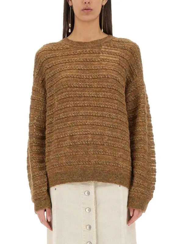 MARANT ETOILE Oletta Jersey - Beige