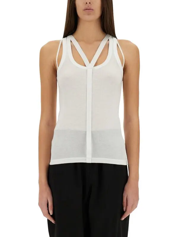 Helmut Lang Racer Top - White