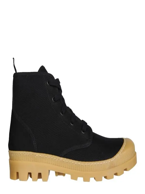 GIA BORGHINI Hiking Boot - Black